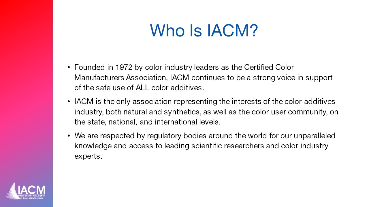 Become a Member - International Association of Color Manufacturers